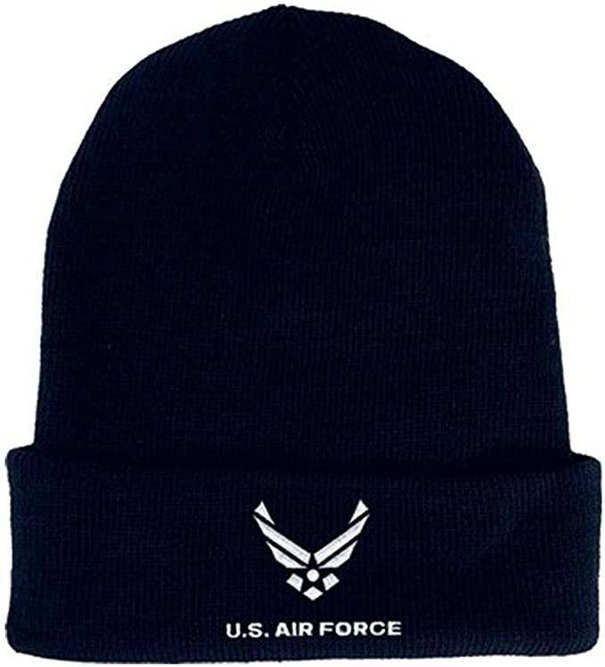 U.S. Air Force Knit Cap (Watch Cap), Blue. | Armed Forces Depot Inc.